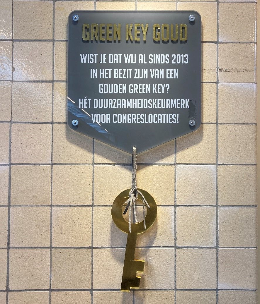 Duurzame locatie - 1931 behaalt wederom Green Key Goud